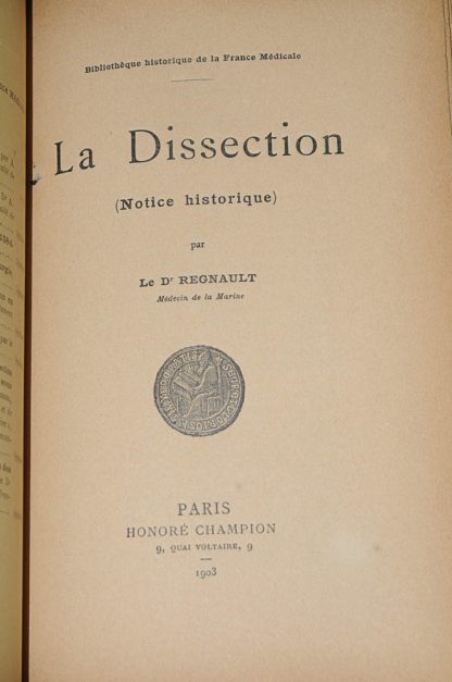 Recueil de 27 plaquettes de Jules Regnault : occultisme, médecine ...